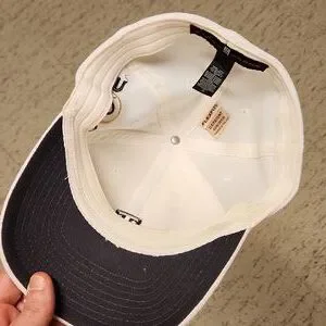 Nike | Accessories | Nike Tiger Woods White Flex Fit Golf Embroidered ...